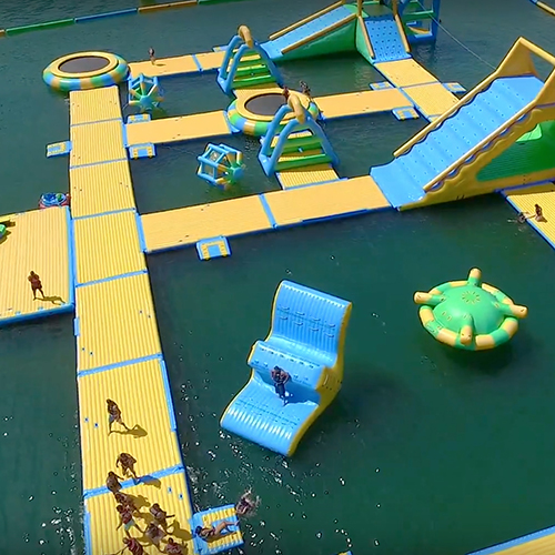 New inflatable waterpark in Jordan Harbour makes a splash – Global ...