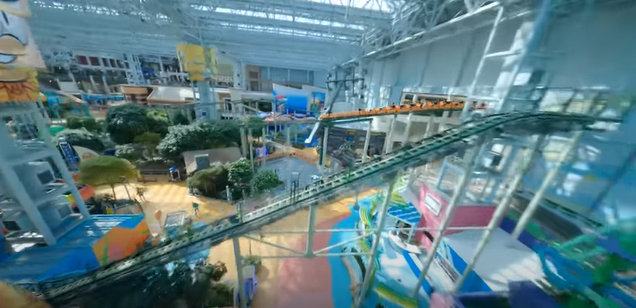New drone film project of Nickelodeon Universe, Mall of America ...