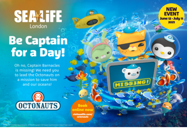 Immersive Octonauts events to come to Sea Life centres - Global ...